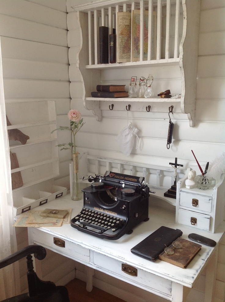 Radne sobe u shabby chic stilu